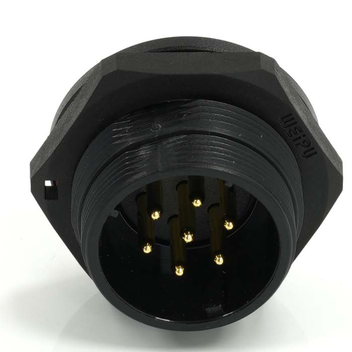 RS PRO | Conector circular RS PRO hembra de 7 vías macho, Montaje ...