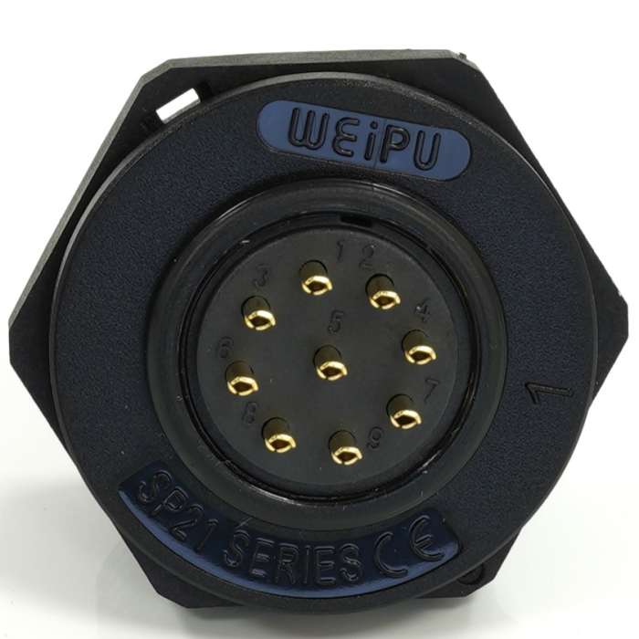 RS PRO | RS PRO Circular Connector, 9 Contacts, Rear Mount, 21 mm ...