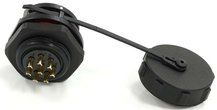 RS PRO | Conector circular RS PRO macho de 8 vías macho, Montaje en ...