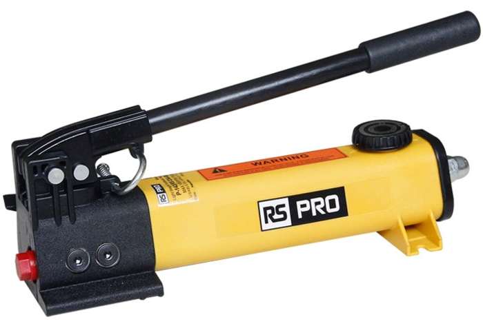 RS PRO | RS PRO Hydraulic Hand Pump, 0.327 L Hand, 12.7 mm Cylinder ...