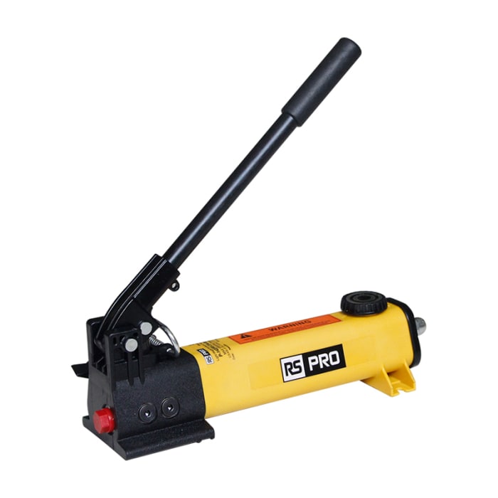 RS PRO | RS PRO Hydraulic Hand Pump, 0.327 L Hand, 12.7 mm Cylinder ...