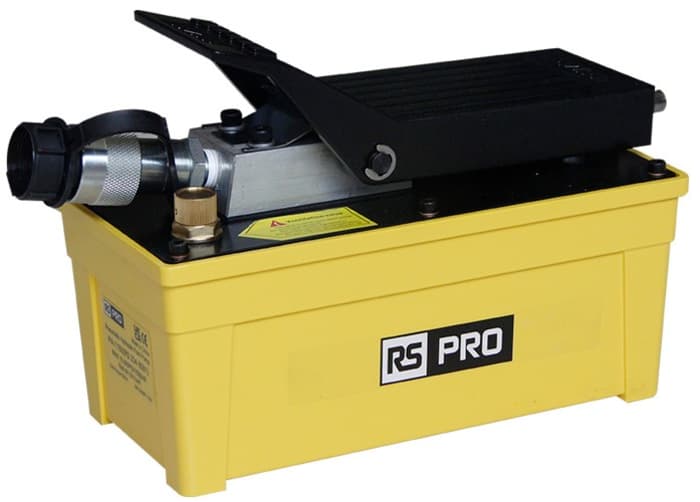 RS PRO | RS PRO 700 bar Hydraulic Foot Pump, 0.65 L/min max | 234-9581 | RS