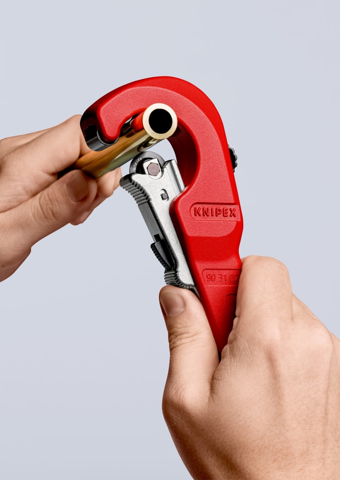 90 31 02 BK Knipex | Knipex TubiX® Pipe cutter 6 → 35 mm, Cuts Special ...
