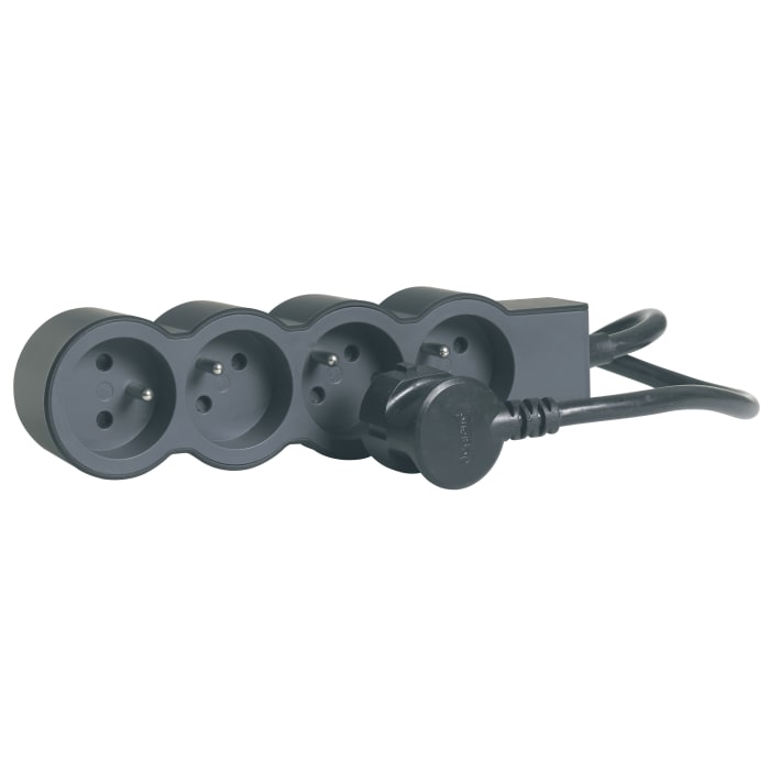 049491 Legrand | Legrand 3m 4 Socket Type E - French Extension Lead ...