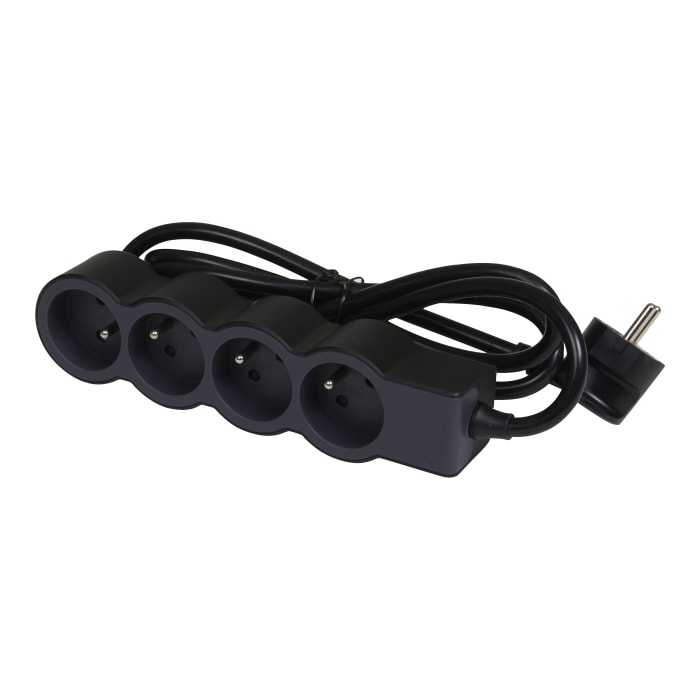 049491 Legrand | Legrand 3m 4 Socket Type E - French Extension Lead ...