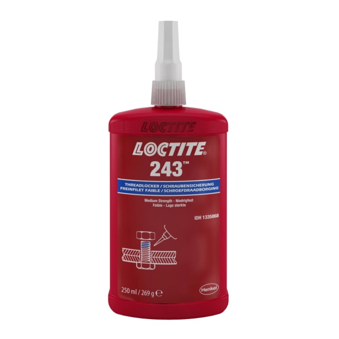LOCTITE 243 BO 250ML EGFD Loctite | Fijador de roscas Loctite 243 de ...