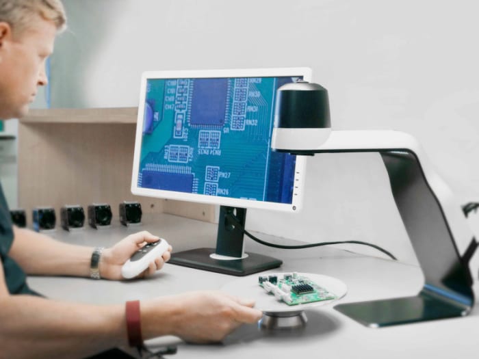 TEK-SCOPE-PLUS ideal-tek | ideal-tek TEK-SCOPE-PLUS Digital Microscope, 1080 pixels, 460X ...