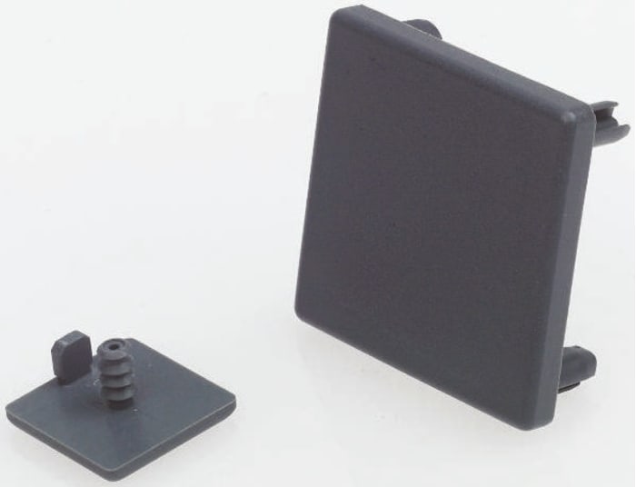 XCBE 44X88 FlexLink | FlexLink Grey Rectangular End Cap, 44 mm, 88 mm ...