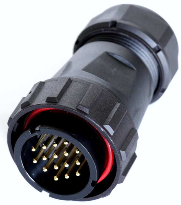 RS PRO | Conector circular RS PRO macho de 16 vías macho, montaje aéreo ...