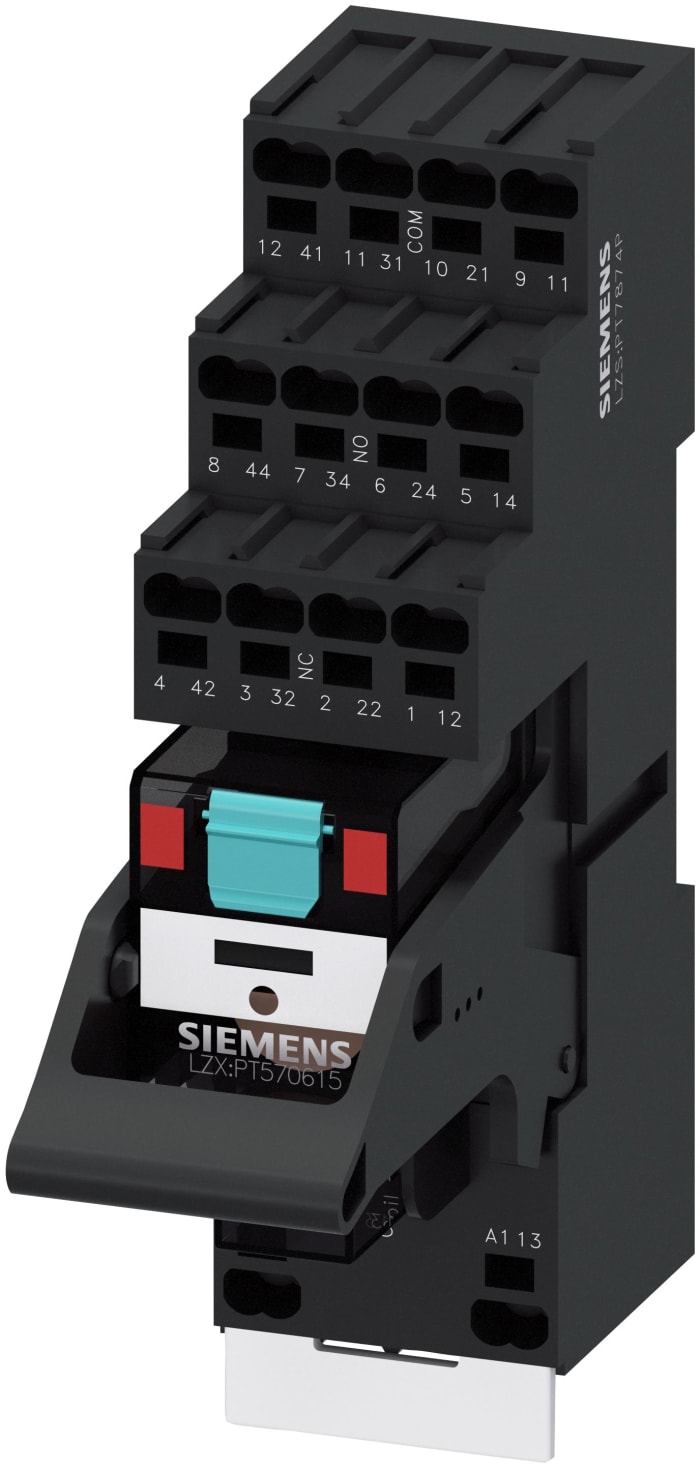 LZS:PT5D5S15 Siemens | Siemens LZS Series Coupling Relay, Plug-in, 110V ...