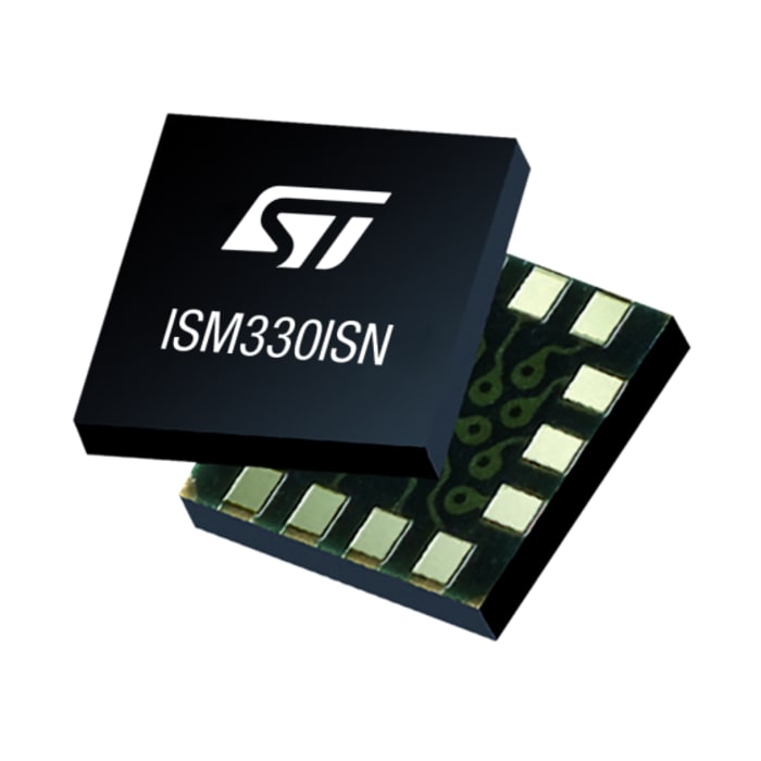 ISM330ISNTR STMicroelectronics | STMicroelectronics 3-Axis PCB Accelerometer & Gyroscope, LGA ...