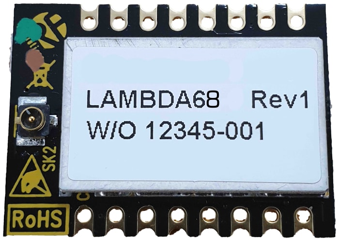 LAMBDA68C-9S RF Solutions | RF Solutions, LoRa Module -129dBm Receiver ...