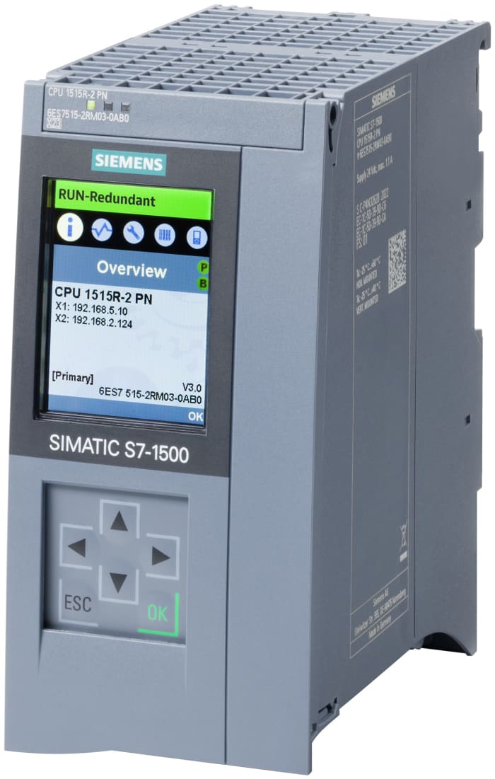 6ES7515-2RN03-0AB0 Siemens | Siemens SIMATIC S7-1500R Series PLC CPU ...