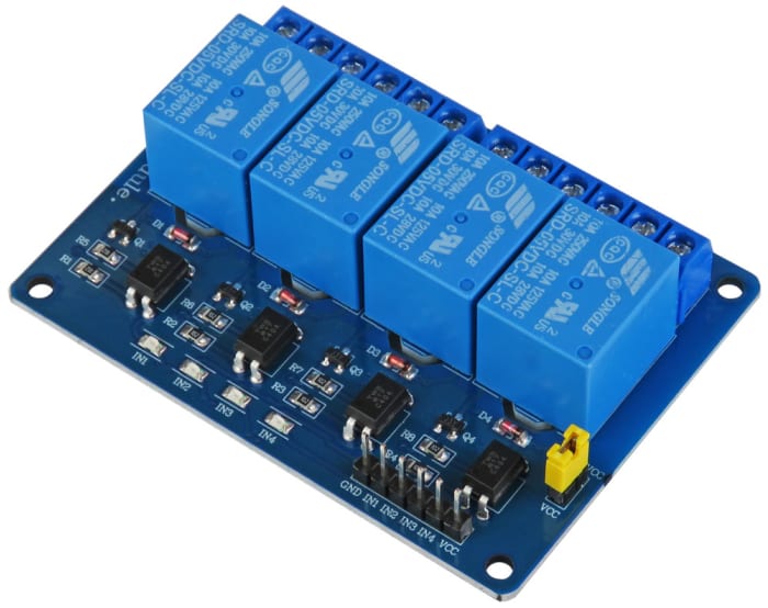 TTL-RELAY04-5V Seeit | Seeit TTL-RELAY04 Relay for Relay Control Card ...