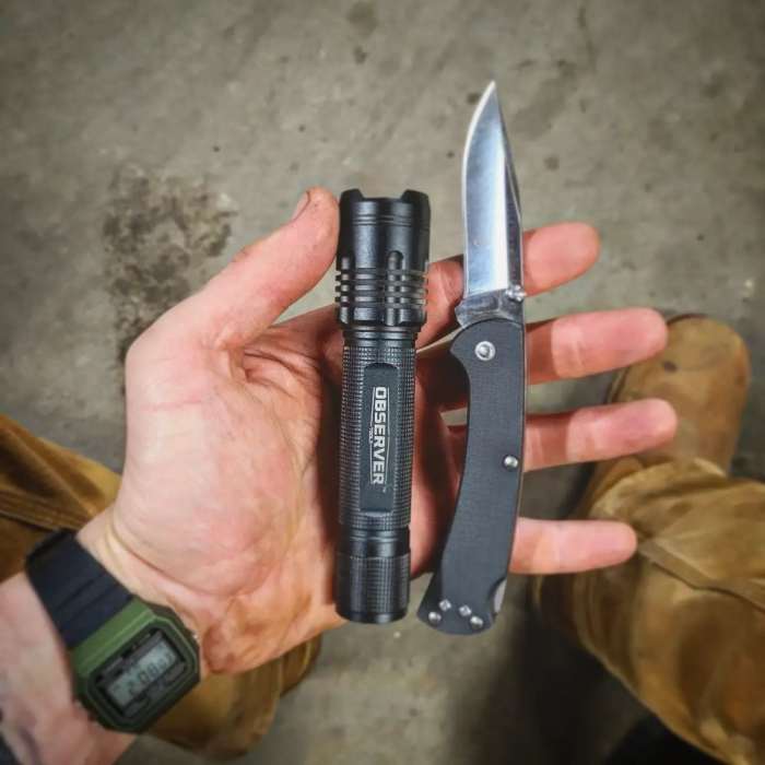 OBS-FL2 Observer Tools | Observer Tools LED Pocket LED Torch Black ...