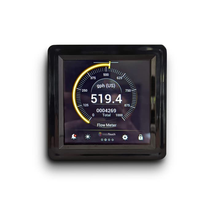 VT-FLOW-HV Trumeter | Trumeter Vista Touch Series Industrial Flow ...