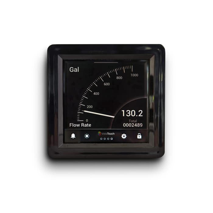 VT-FLOW-HV Trumeter | Trumeter Vista Touch Series Industrial Flow ...