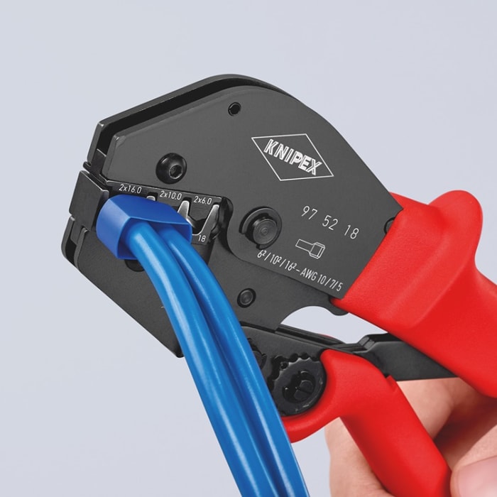 97 52 18 Knipex | Knipex 97 Crimp Tool for Twin Bootlace Ferrule | 267 ...