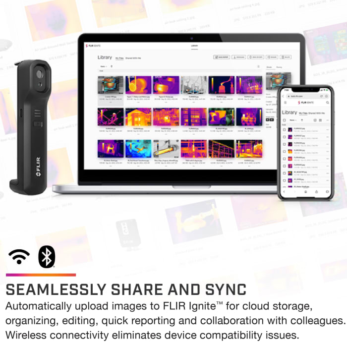 FLIR ONE Edge FLIR | Cámara termográfica FLIR ONE EDGE, -20 → 120 °C ...