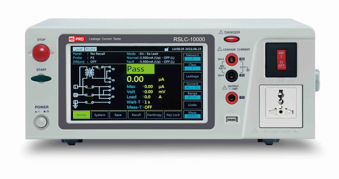 RS PRO | RS PRO RSLC-10000 Insulation Tester, 100V Min, 240V Max, CAT ...