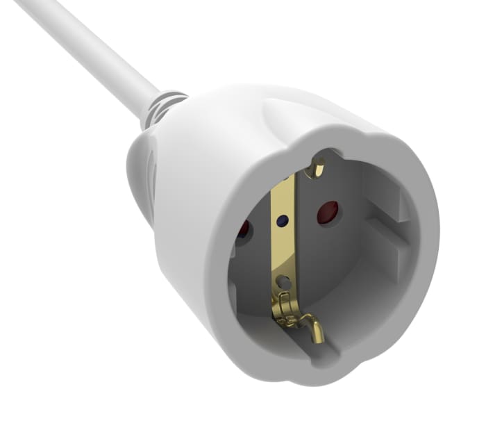 RS PRO | RS PRO 20 m 1 Socket Type F Extension Lead Extension Lead, 250 ...
