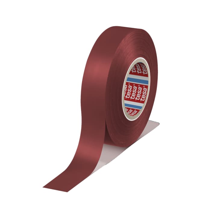 04163-00004-07 Tesa | Tesa 4163 Red Soft PVC Electrical Insulation Tape ...