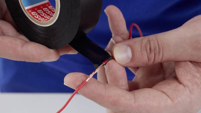 04163-00009-92 Tesa | Tesa 4163 Black Soft PVC Electrical Insulation ...