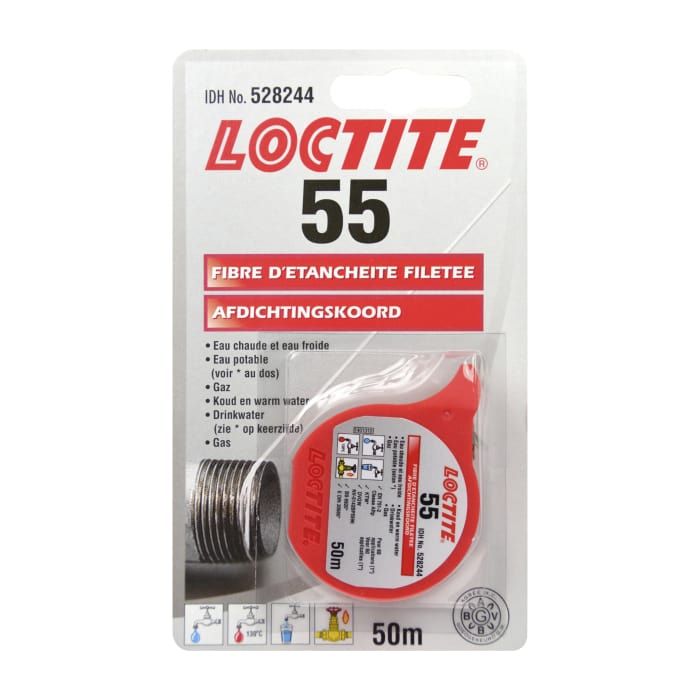 LOCTITE 55 Blister 50M Loctite | Loctite 55 Blister Pipe Sealant | 280 ...