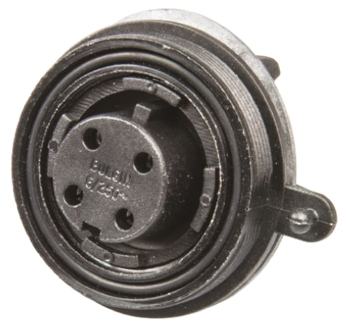 PX0747/S Bulgin | Bulgin Circular Connector, 4 Contacts, Panel Mount ...