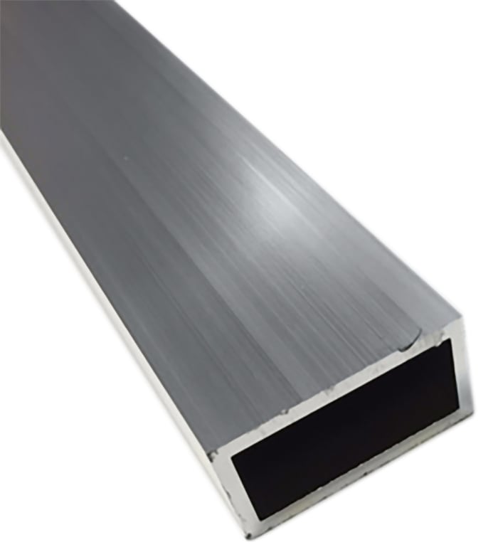 RS PRO | Rectangular Aluminium Metal Tube, 1 3/4in ID, 1m L, 2in W, 1in ... RS PRO | Rectangular Aluminium Metal Tube, 1 3/4in ID, 1m L, 2in W, 1in ...