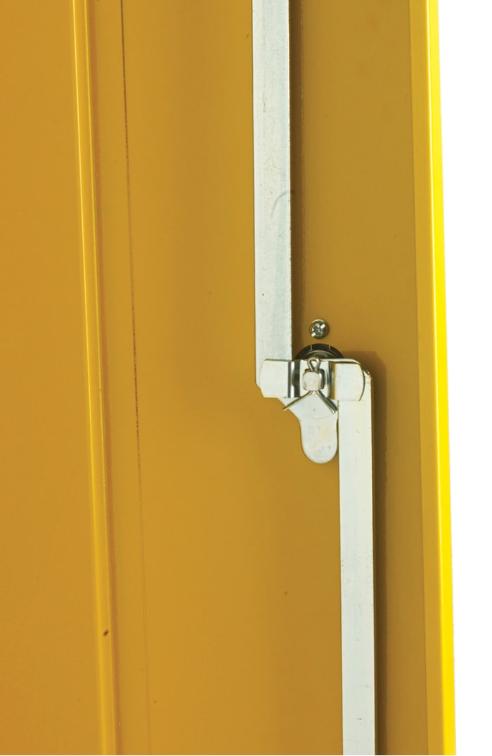 RS PRO | RS PRO Yellow Steel Lockable 1 Door Hazardous Substance ...