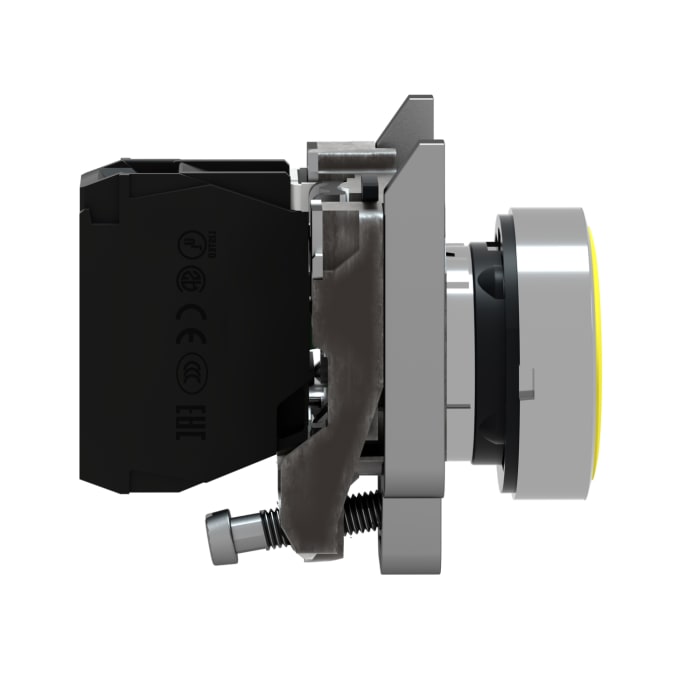 XB4BA51 Schneider Electric | Schneider Electric Harmony XB4 Series Push Button, Panel Mount ...