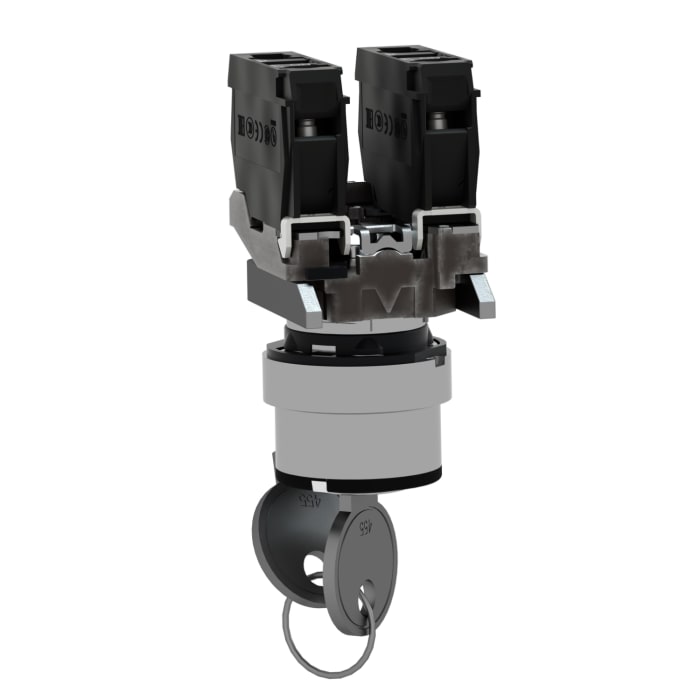 XB4BG03 Schneider Electric | Interruptor de llave, IP66, IP67, IP69(IP69K), 2 NA, 3 vías, -40 → ...