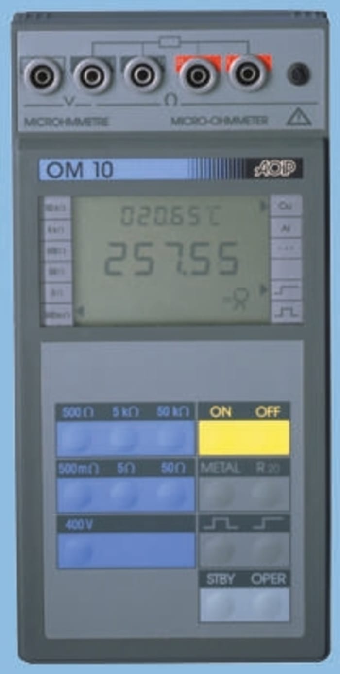 OM 10 Aoip Instrumentation | Aoip Instrumentation OM 10 Handheld ...