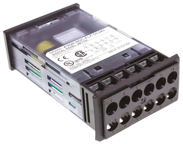 K3GN-NDC-FLK 24VDC Omron | Omron LCD Digital Panel Multi-Function Meter ...