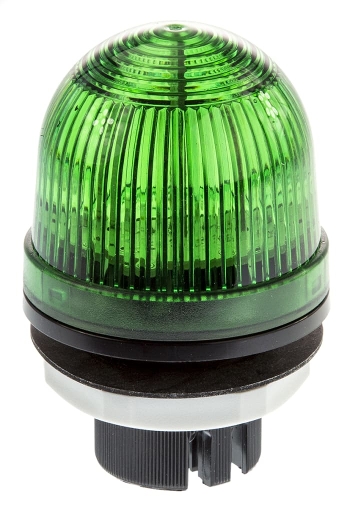 801.200.75 Werma | Werma EM 801 Series Green Steady Beacon, 24 V ac/dc ...