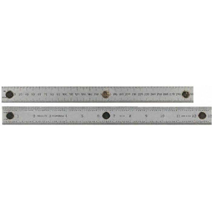 RS PRO | RS PRO 600mm Stainless Steel Imperial, Metric Ruler, With UKAS ...