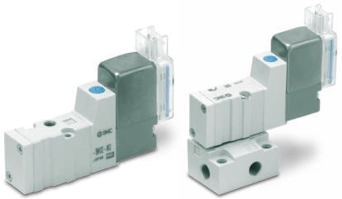 SYJ512-4DZ-M5-Q SMC | SMC 3/2 Pneumatic Solenoid Valve - Pilot/Pilot ...