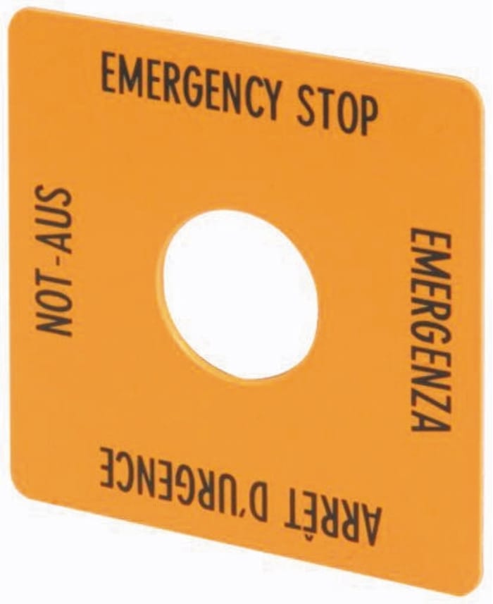 216484 M22-XYK1 Eaton | Eaton Label for Use with RMQ Titan Series ...