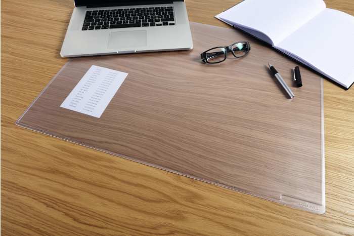 7113-19 Durable | Durable Transparent Non-Slip, Non-Glare Desk Mat ...