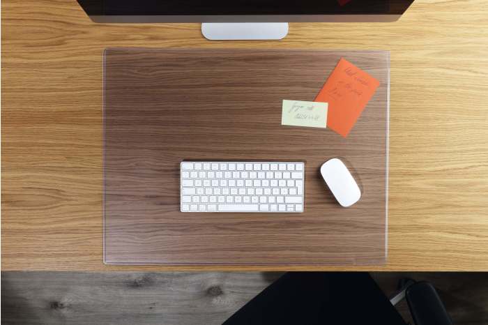 7113-19 Durable | Durable Transparent Non-Slip, Non-Glare Desk Mat ...