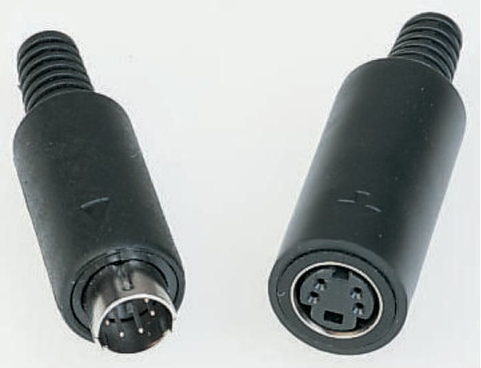 RS PRO | RS PRO 4 Pole Miniature Din, 2A, 100 V ac, 12 V dc, Female ... RS PRO | RS PRO 4 Pole Miniature Din, 2A, 100 V ac, 12 V dc, Female ...