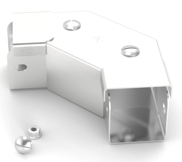 RS PRO | RS PRO 304 Stainless Steel Cable Trunking Accessory, 50 x 50mm ...