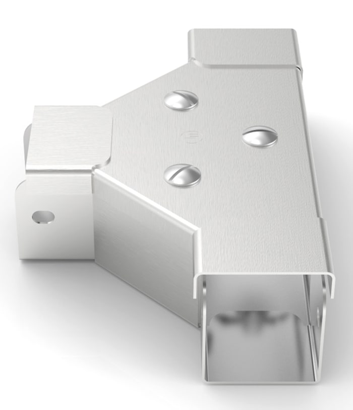 RS PRO | RS PRO 304 Stainless Steel Cable Trunking Accessory, 50 x 50mm ...