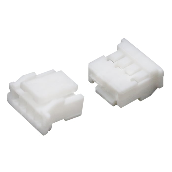 PAP-04V-S JST | JST, PA Female Connector Housing, 2mm Pitch, 4 Way, 1 Row | 476-6782 | RS