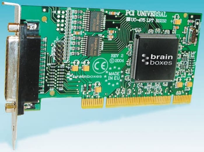 UC-157 Brainboxes | Tarjeta serie Brainboxes PCI Serie, 1 puerto RS232, 115.2kbit/s | 481-1725 ...