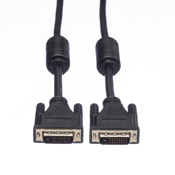 11.04.5555-10 Roline | Roline, Male DVI-D to Male DVI-D Cable, 5 m ...
