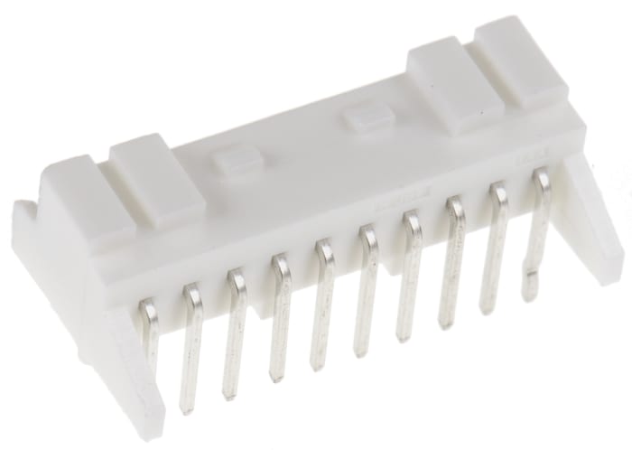 S10B-PASK-2 (LF) (SN) JST | JST PA Series Right Angle Through Hole PCB Header, 10 Contact(s), 2 ...