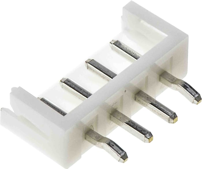 B4B-EH-A (LF) (SN) JST | JST EH Series Straight Through Hole PCB Header, 4 Contact(s), 2.5mm ...