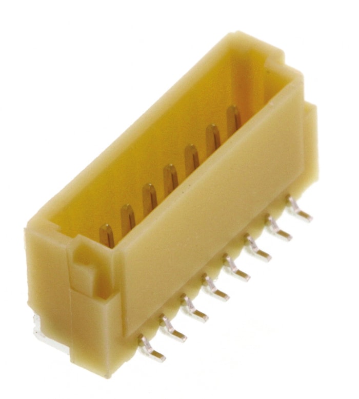 BM08B-SRSS-TB(LFSN) JST | Conector macho para PCB JST serie SH de 8 vías, 1 fila, paso 1.0mm ...